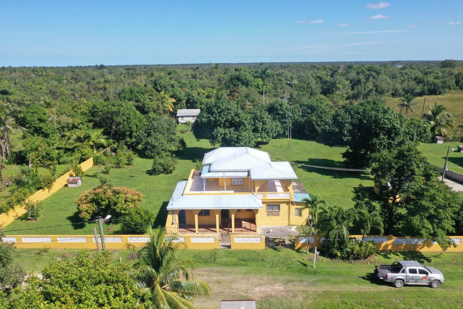 1.5 Acre Mini Estate with 4 Bed, 2 Bath Home, Office Building and 7-Car ...