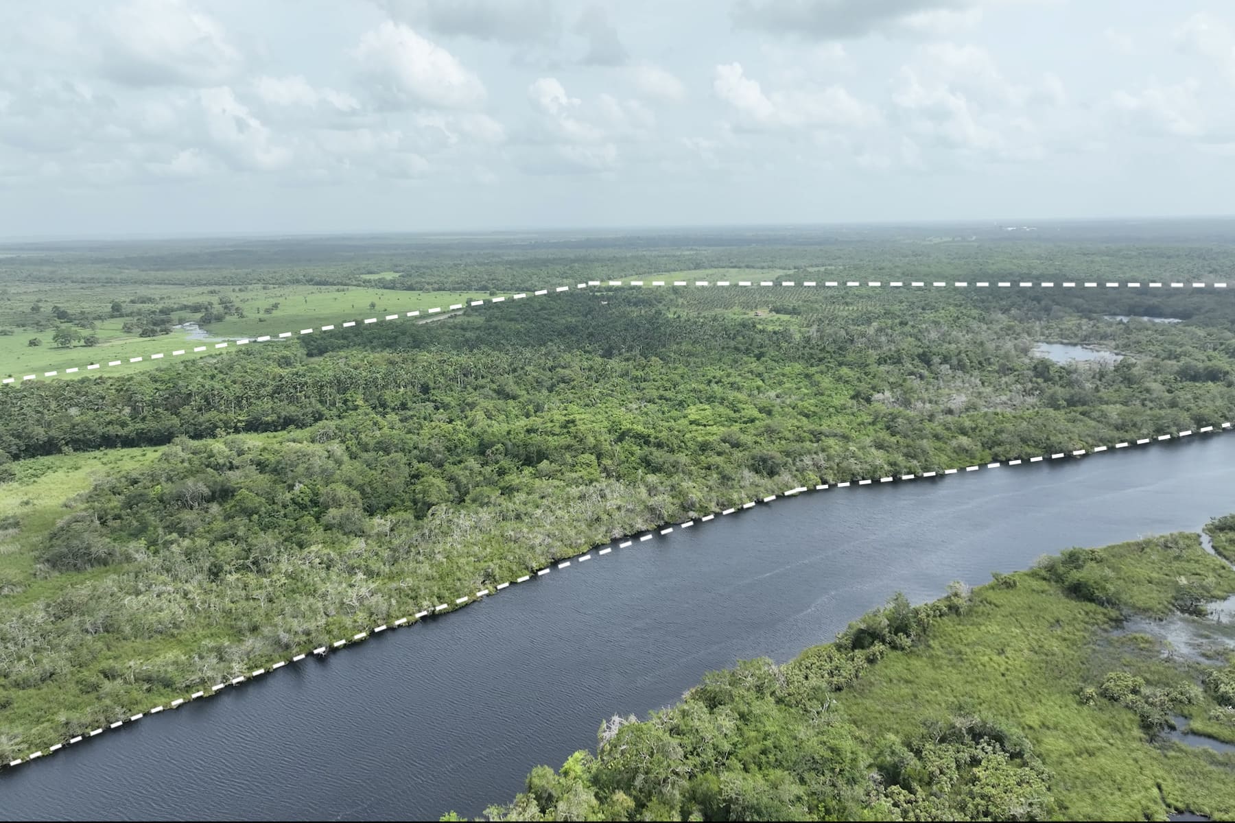 356-Acre Riverfront Land along Guinea Grass Rd. and New River in Orange ...