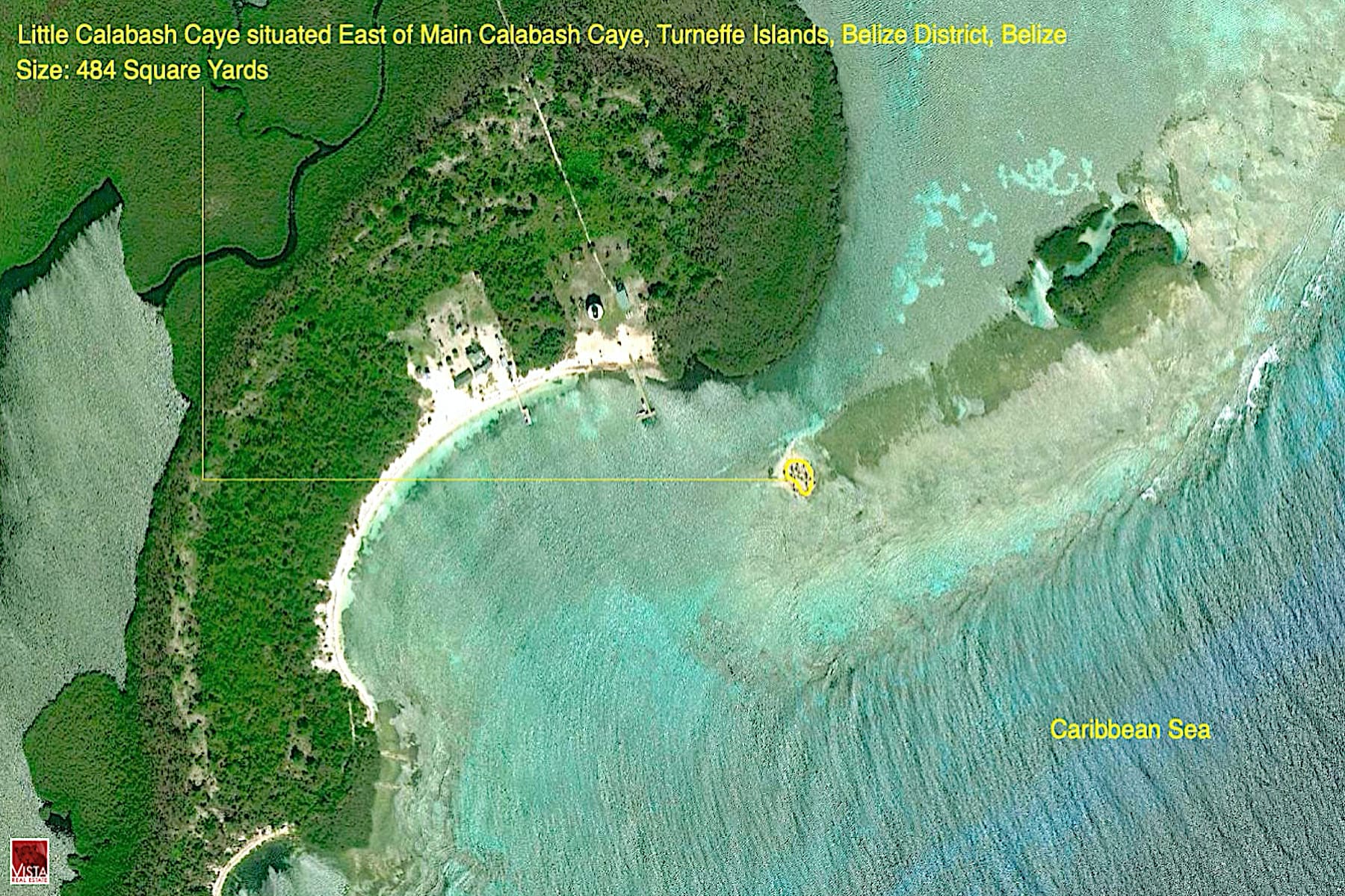 Little Calabash Caye - 4,356 ft² Private Island on the Turneffe Atoll ...