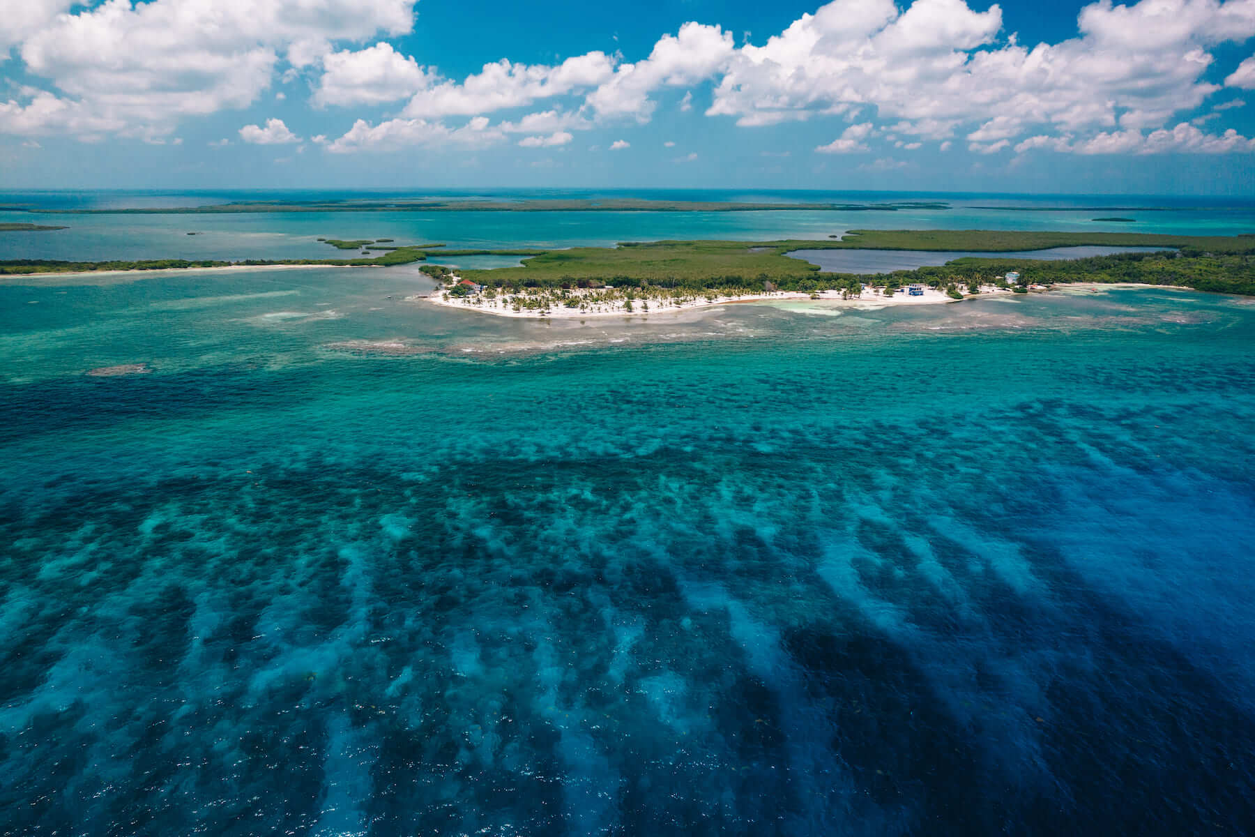PRICE REDUCED! 14 Acres with 2,000 ft of Beach & Home on Calabash Caye ...
