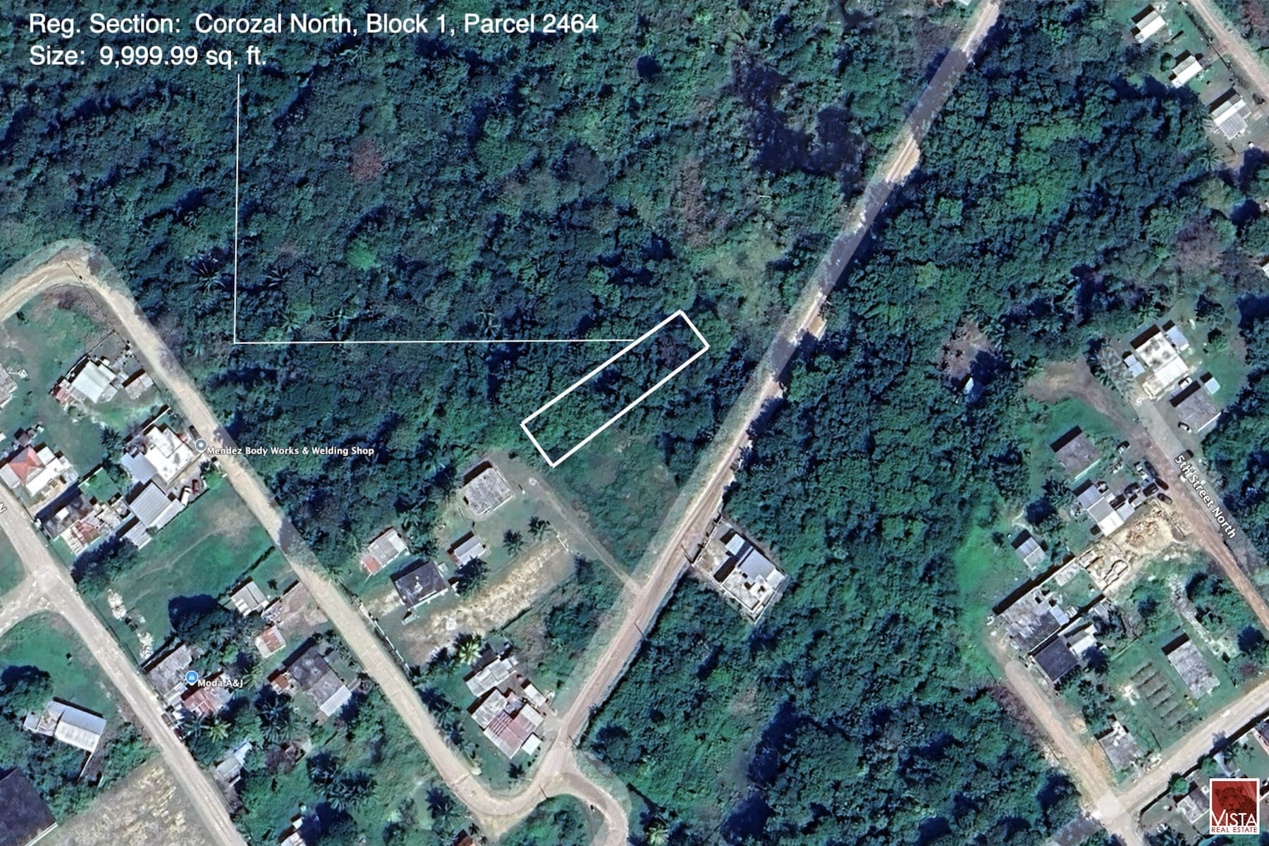Residential Lot w/ Double Road Frontage in Corozal Town • Vista Real Estate