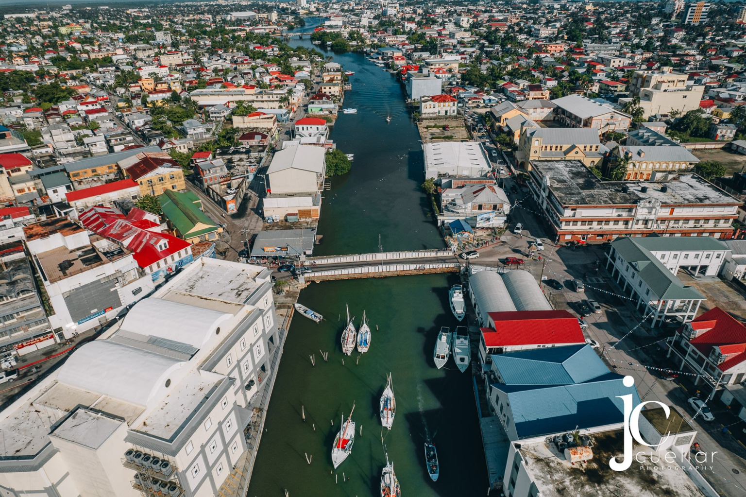 The Swing Bridge: Linking the North and South of Belize's Largest ...